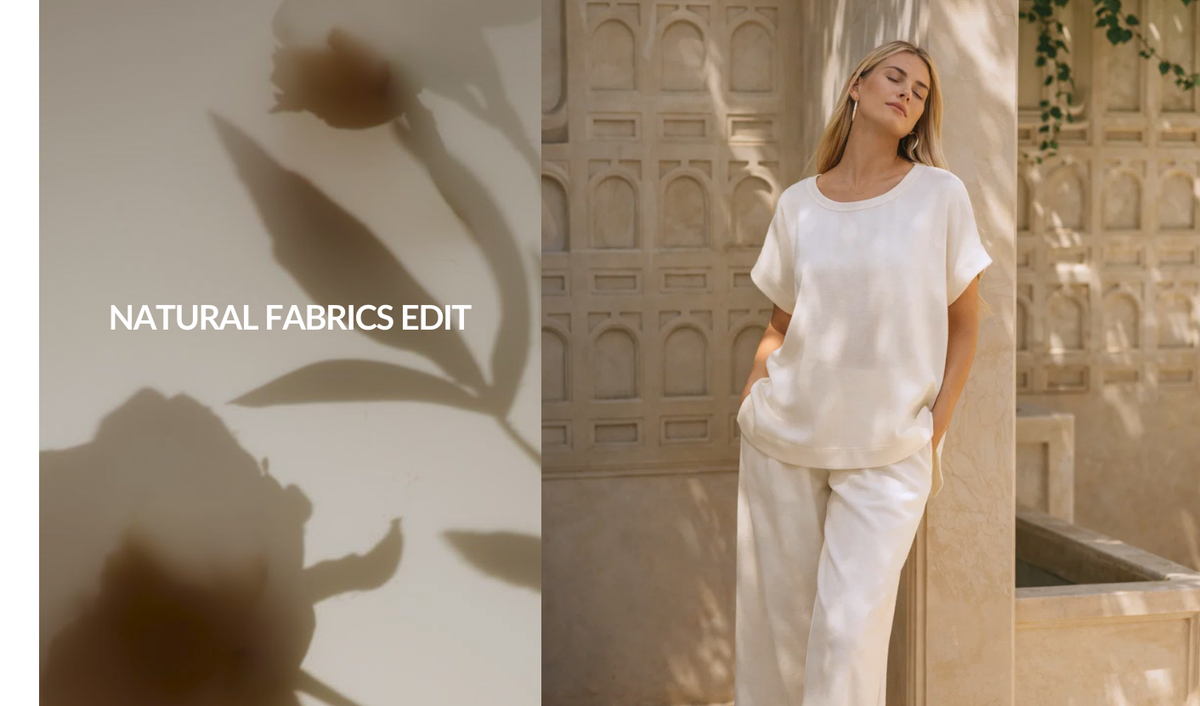 Natural Fabric Clothing for Women | Linen, Cotton & Sustainable Wear | ZAVI